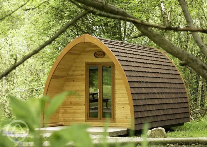 Glamping pods and camping pods in Yorkshire