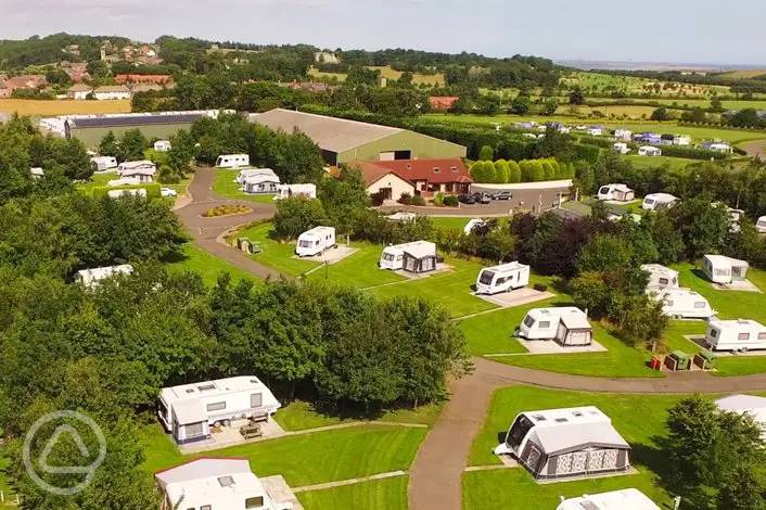 30+ caravan parks in Northumberland - the top touring sites