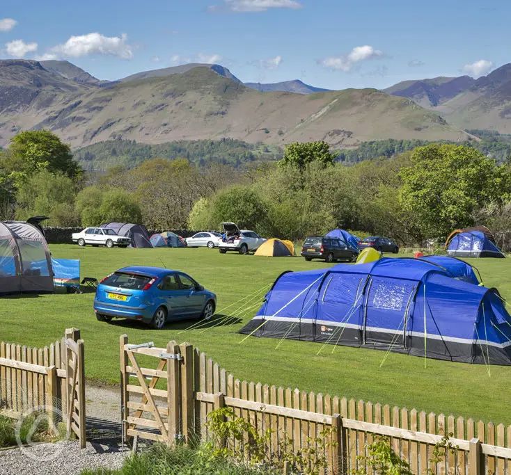 Castlerigg Hall Caravan and Camping Park in Keswick, Cumbria