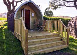 Glamping pods and camping pods in Cornwall