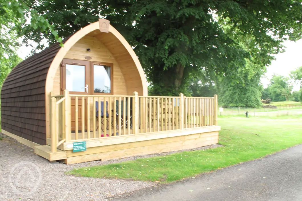 30+ glamping pods with hot tubs in Scotland