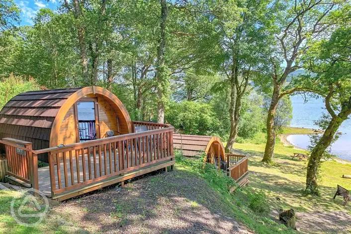 Glamping and camping pods in Scotland - 100+ top Scottish pods