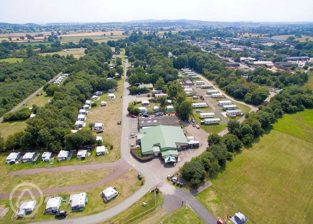 Caravan parks in Shropshire - 30+ top Shopshire touring sites