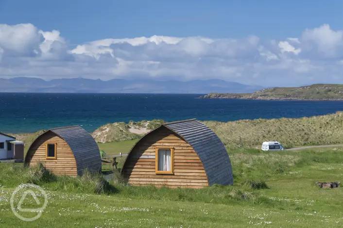 Glamping and camping pods in Scotland - 100+ top Scottish pods