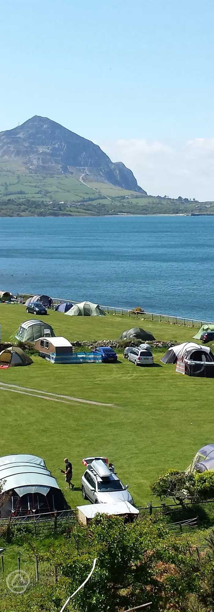 Aberafon Campsite in Caernarfon, Gwynedd