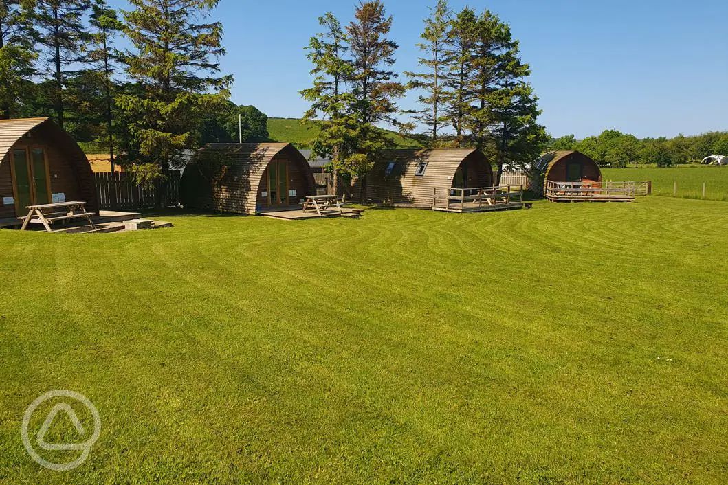 190+ glamping pods with hot tubs