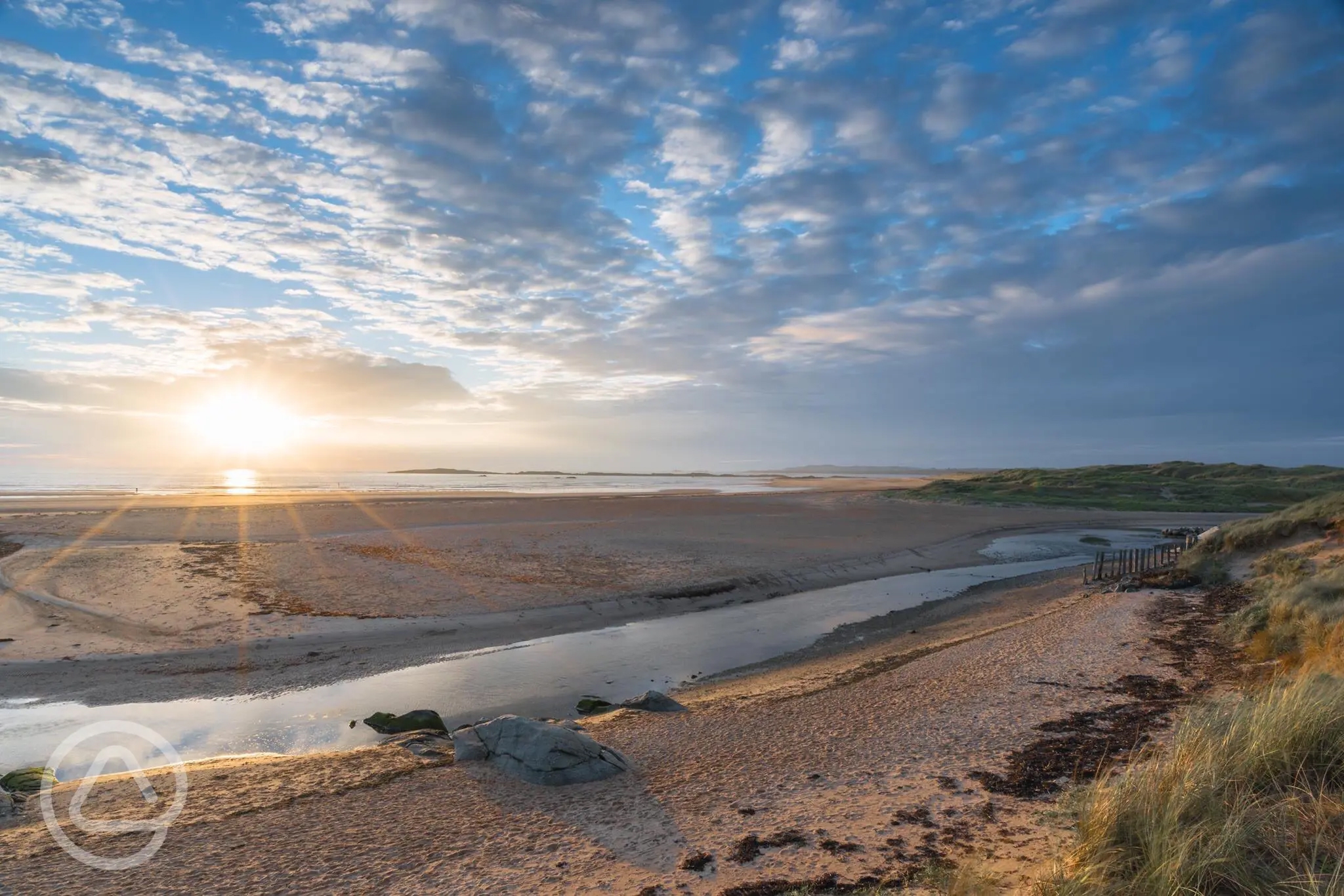Shoreside Caravan and Camping Park in Rhosneigr, Anglesey