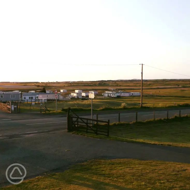 Shoreside Caravan and Camping Park in Rhosneigr, Anglesey