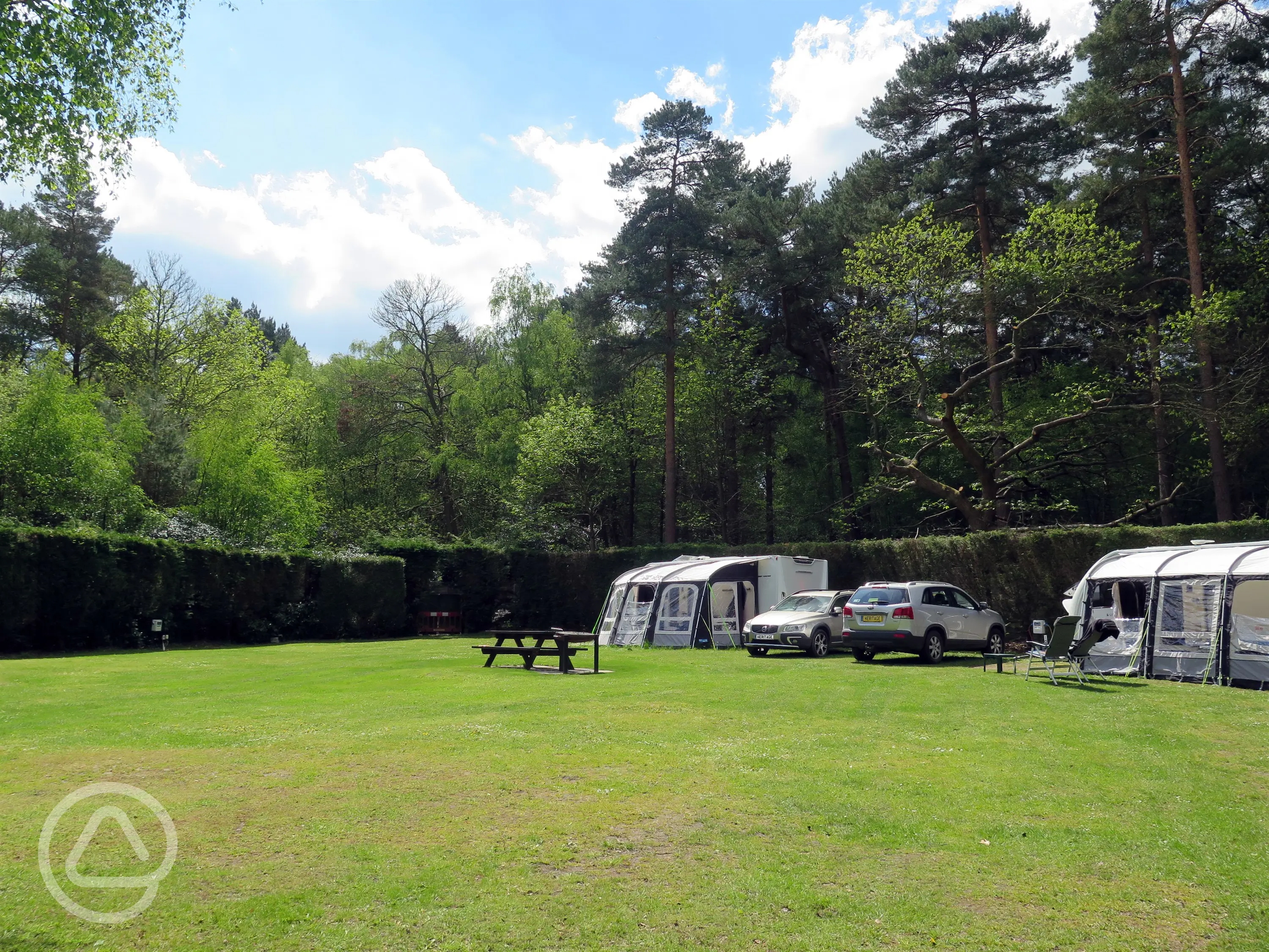 Heritage Family Naturist Campsite in Crowthorne, Berkshire