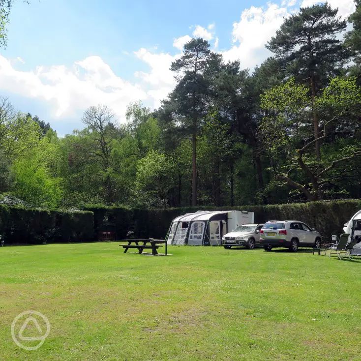 Heritage Family Naturist Campsite in Crowthorne, Berkshire