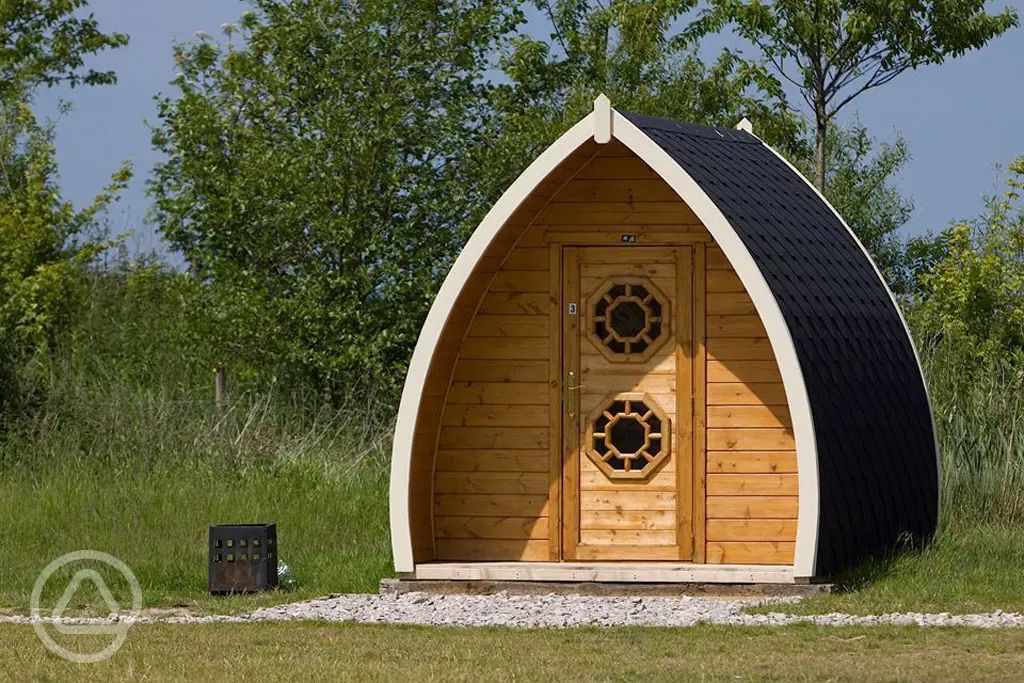 190+ glamping pods with hot tubs