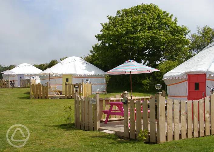 180+ idyllic yurt holidays in the UK - yurt glamping breaks