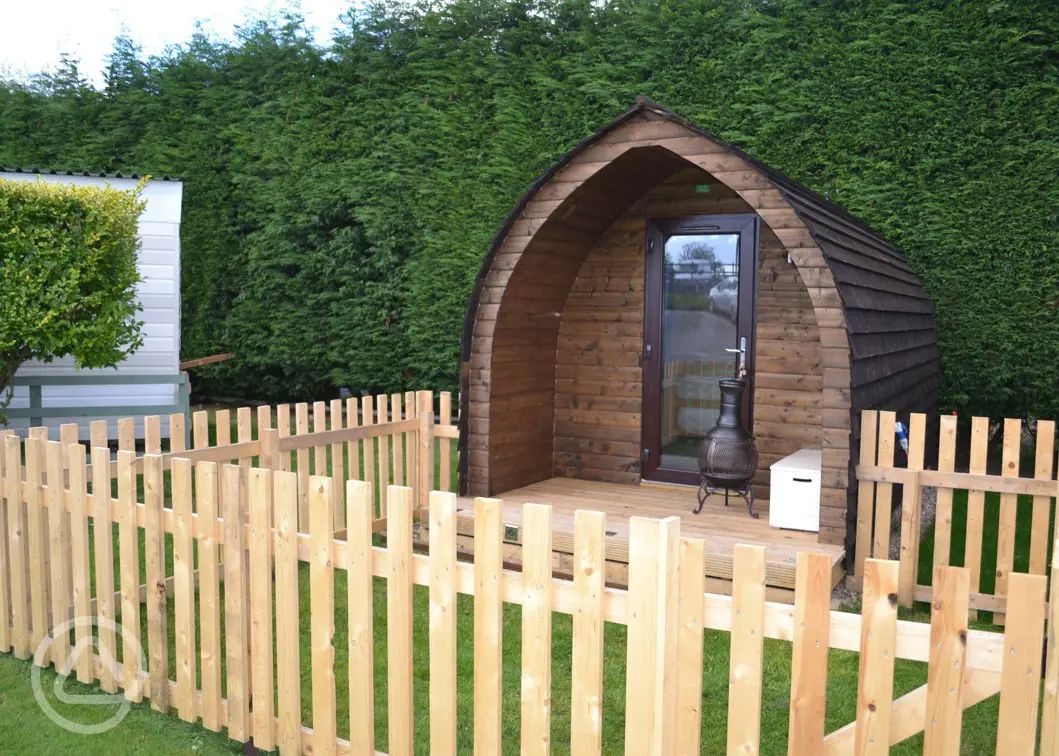Glamping pods and camping pods in Yorkshire