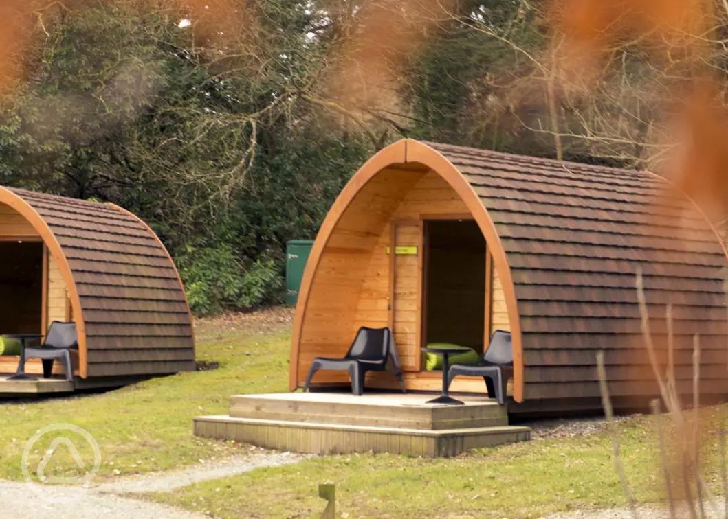 Glamping pods and camping pods in Cumbria and the Lake District