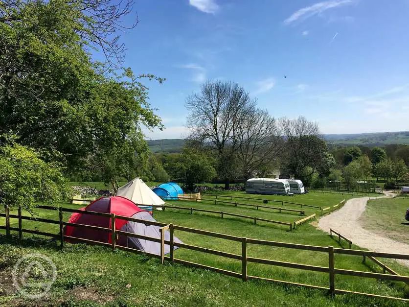 Dale Farm Rural Campsite in Bakewell, Derbyshire