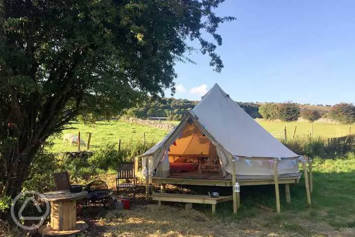 Dale Farm Rural Campsite in Bakewell, Derbyshire
