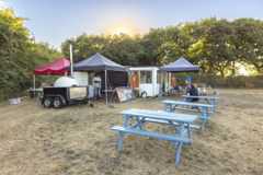 Lepe Beach Campsite in Exbury, Hampshire - book online now