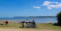 Lepe Beach Campsite in Exbury, Hampshire - book online now