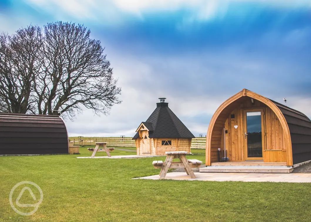 Camping and glamping pods for hire at 500+ sites across the UK