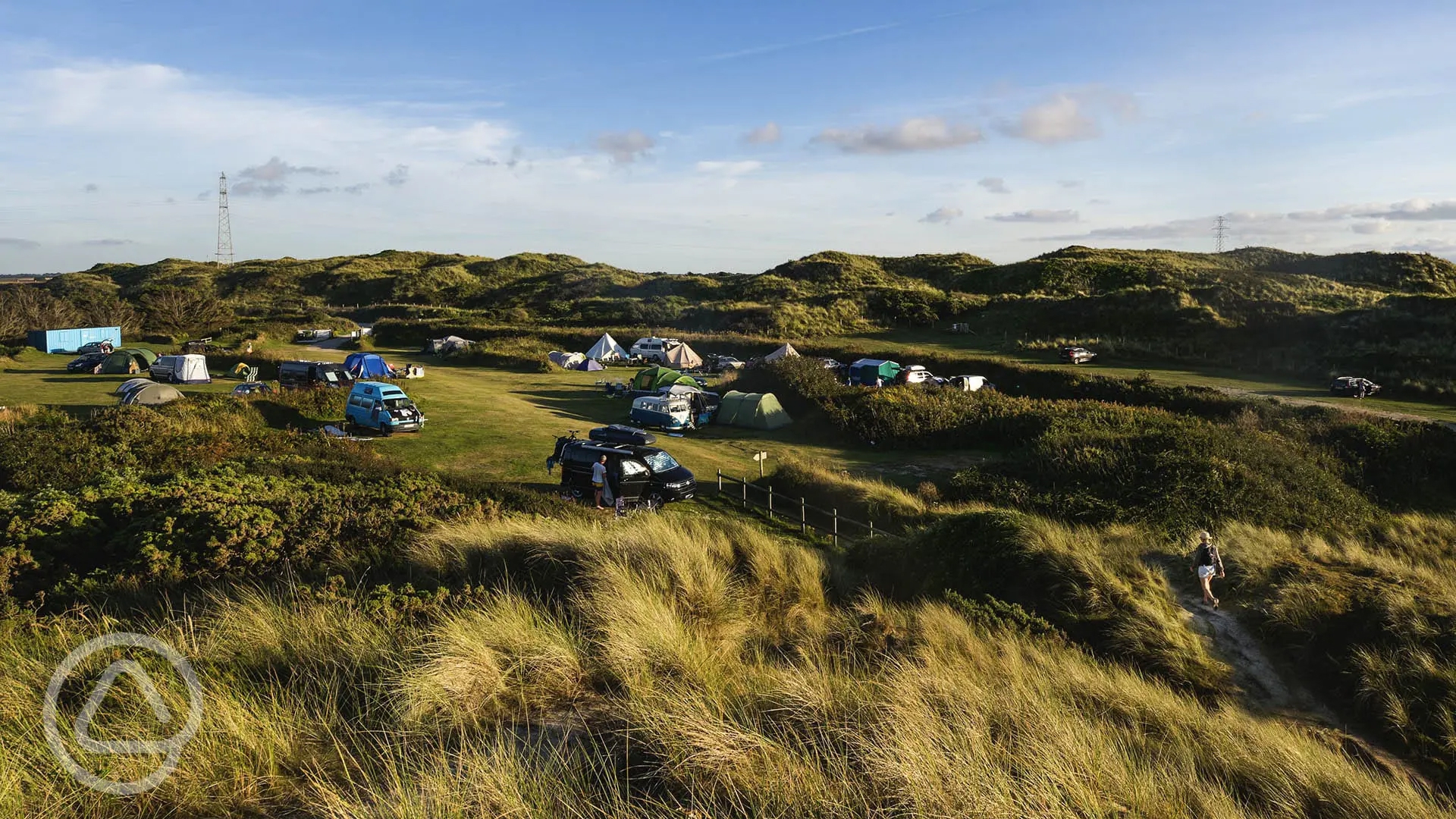 Sandy Acres Campsite in Hayle, Cornwall
