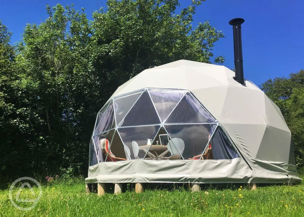 Glamping dome holidays in the UK