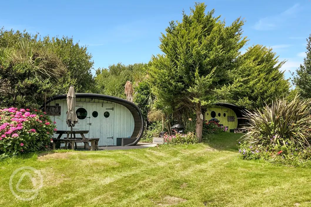 Glamping pods and camping pods in Cornwall - 30+ sites