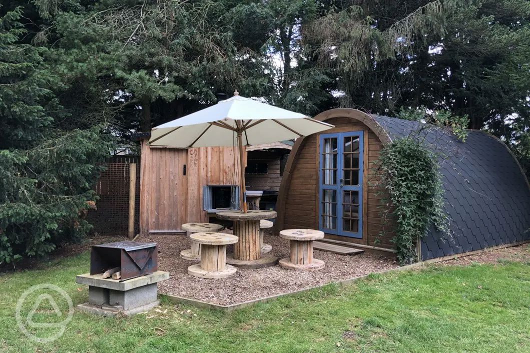 Camping and glamping pods for hire at 600+ sites across the UK