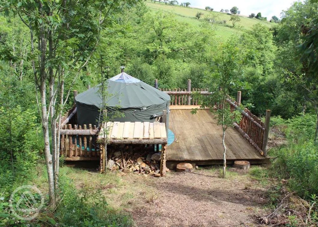 35+ yurts in Wales - the best yurt glamping holidays in Wales
