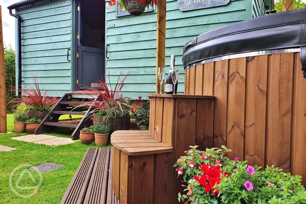 70+ cosy shepherd's huts with hot tubs - UK glamping holidays