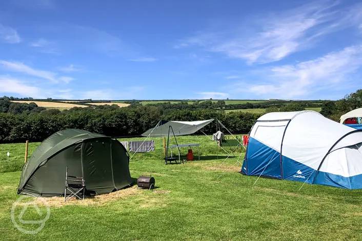130+ small campsites in Cornwall