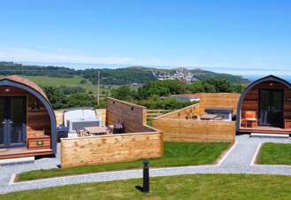 Glamping pods and camping pods in North Wales