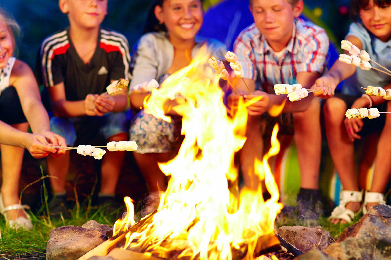 1,300+ campsites with campfires - the best campfire campsites
