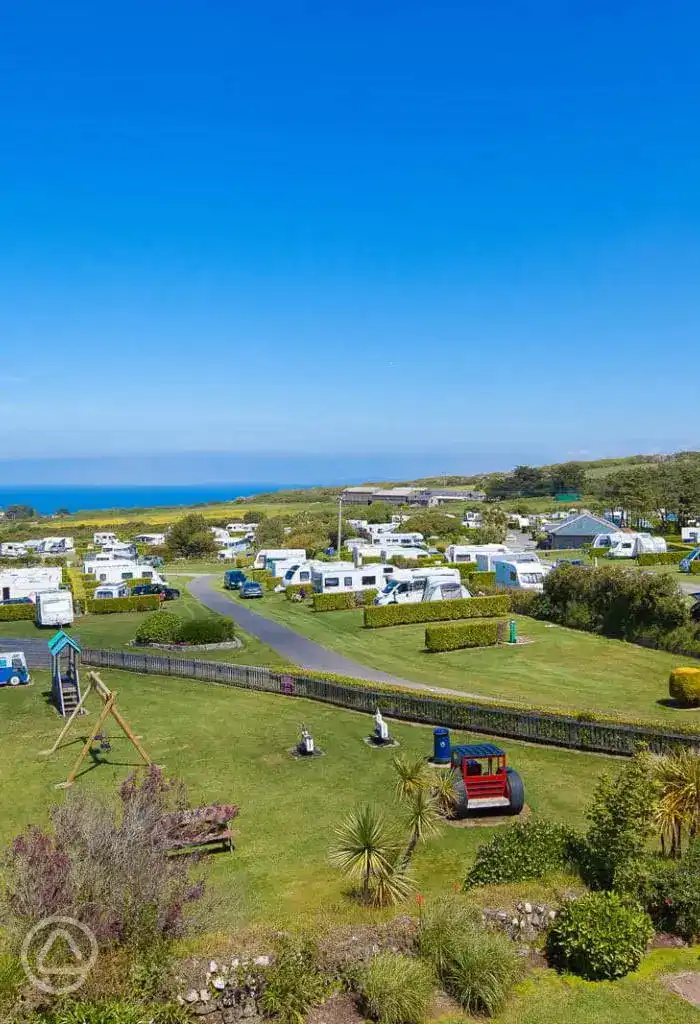 Polmanter Touring Park in St Ives, Cornwall
