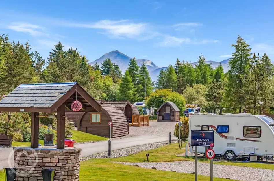 Tyndrum Holiday Park in Tyndrum, Perthshire - book online now