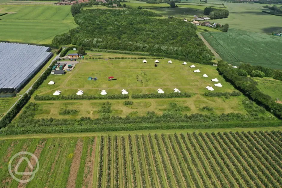 Fallow Fields Camping at Selson Farm, Eastry - 2026 from £34/nt