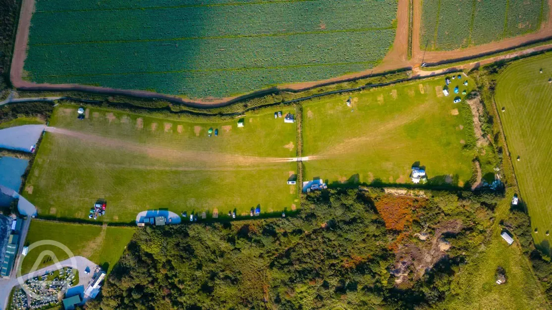 Sunny Corner Campsite, St Agnes, Cornwall - 2026 from £35/nt