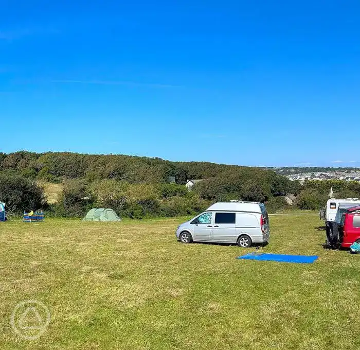 Efford Down Campsite, Bude, Cornwall