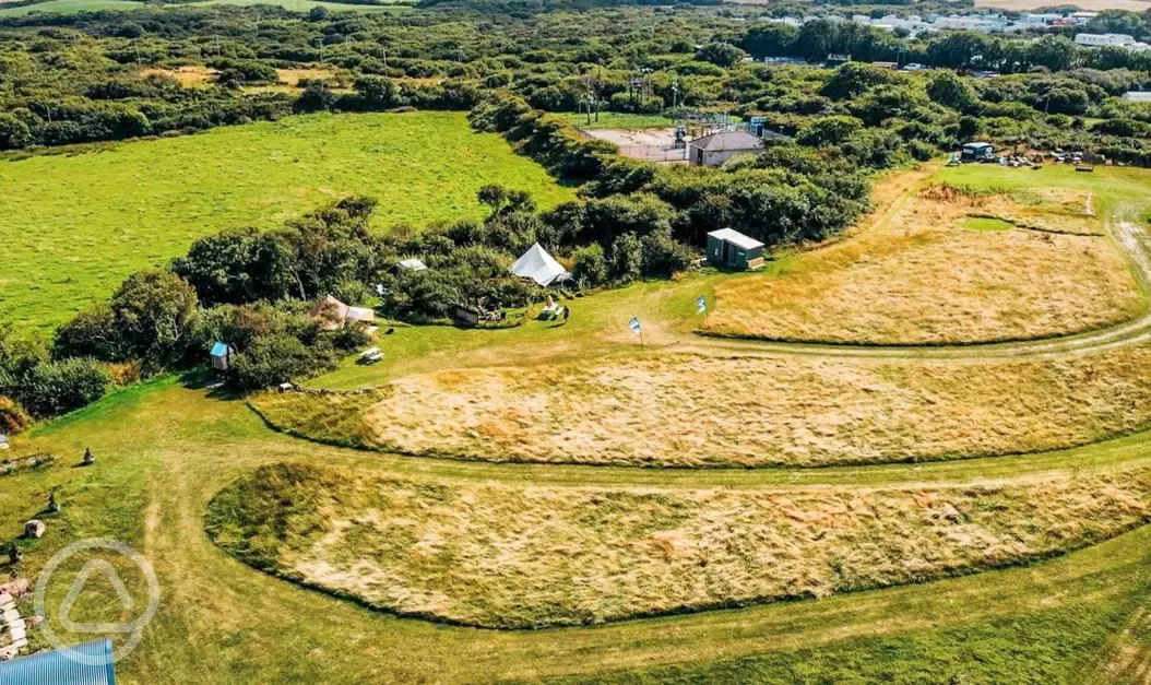 Trenoon Meadow Camping, Mullion, Cornwall
