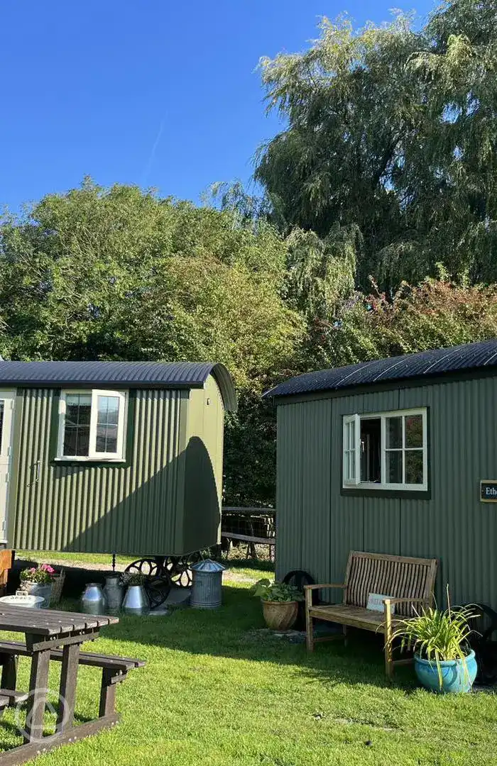 Splash Farm Shepherd's Huts in Arundel, West Sussex
