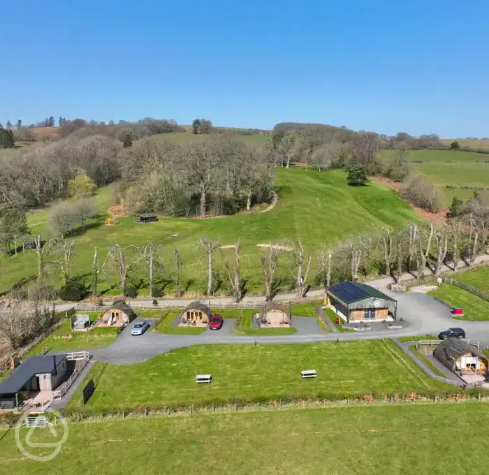 68 Degrees West Glamping, Brecon, Powys - 2026 from £137/nt