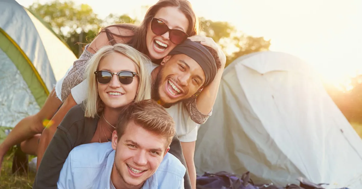 250+ campsites that allow groups