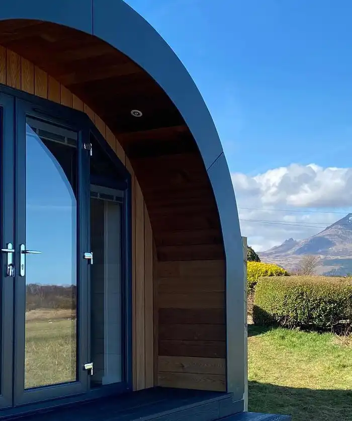 2 Millport camping and glamping pods - top glamping!