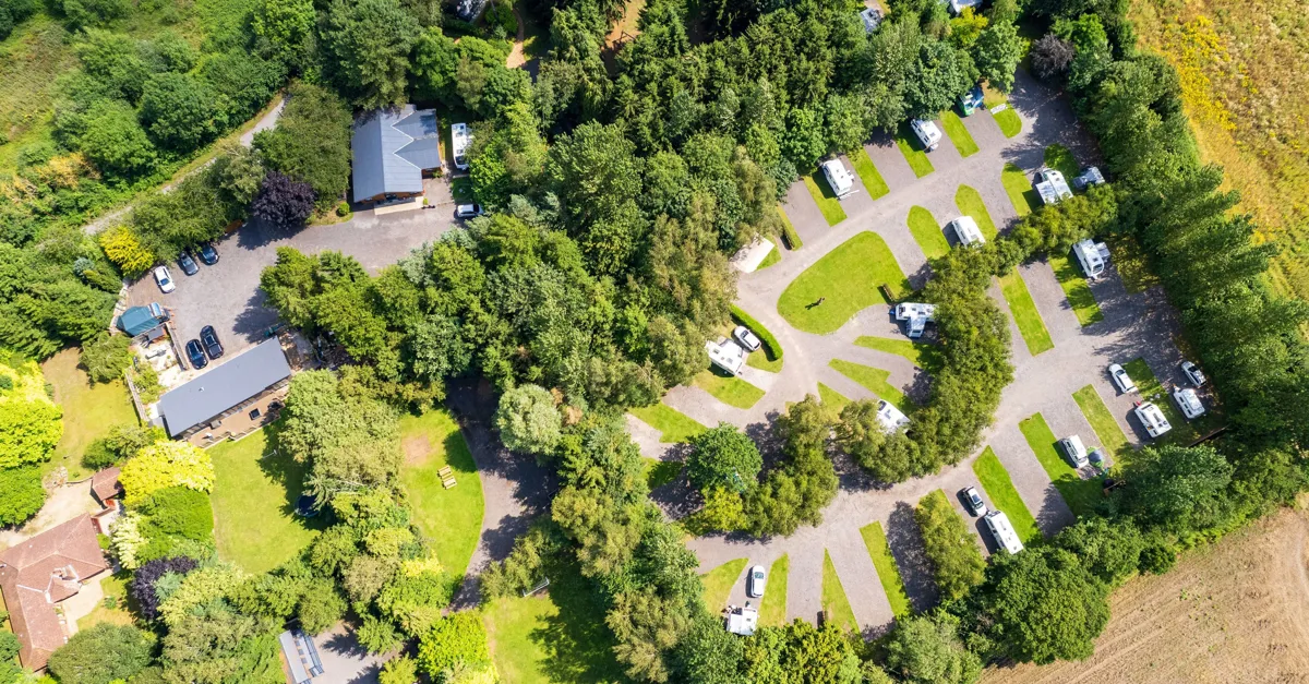 160+ campsites with electric hook up in Yorkshire