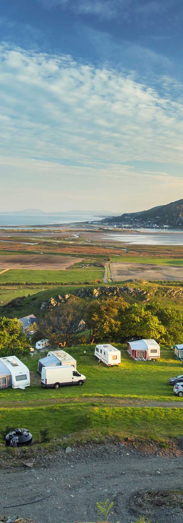 300+ caravan parks in Wales