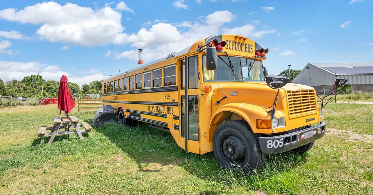 15+ bus glamping holidays