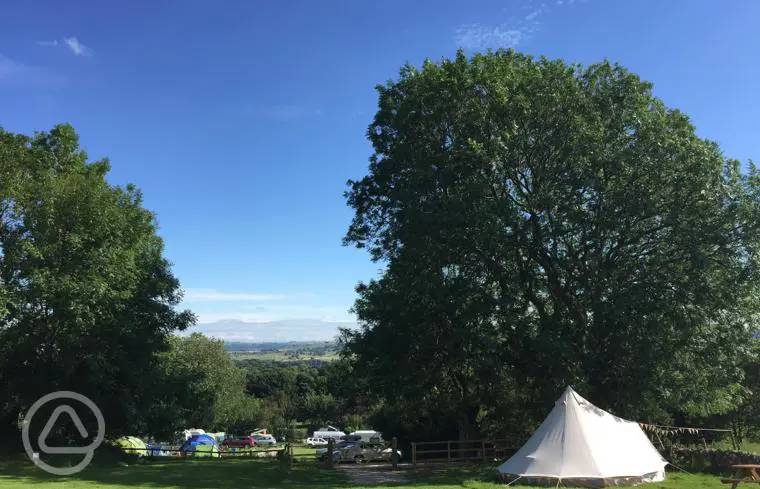 Dale Farm Rural Campsite in Bakewell, Derbyshire